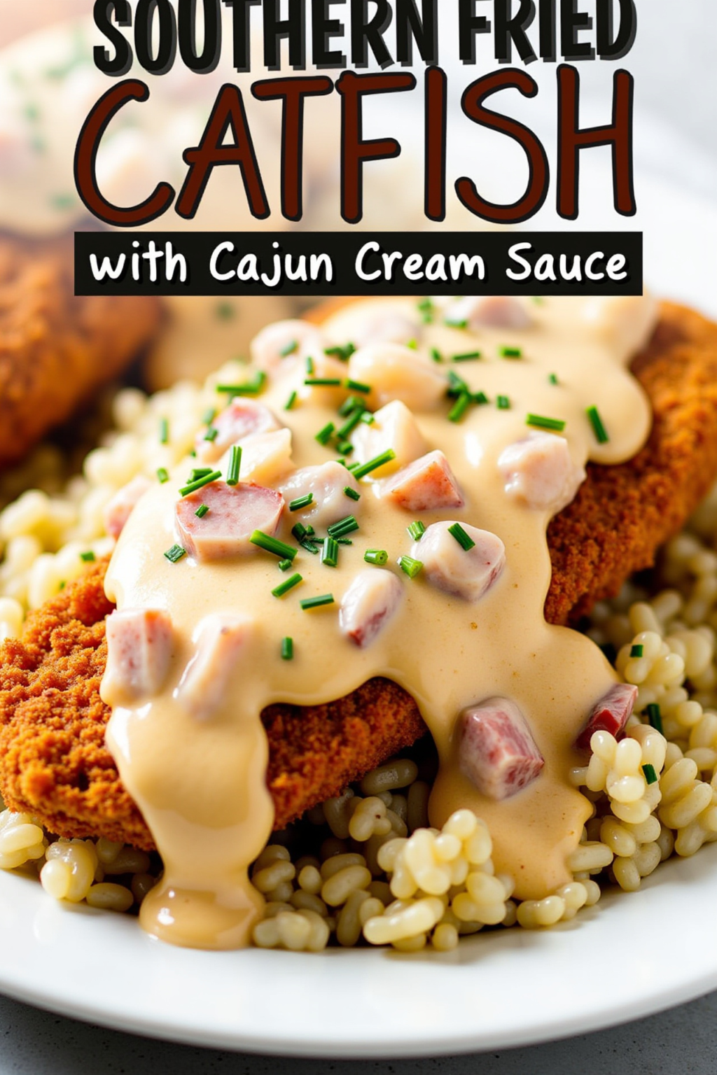 Southern Fried Catfish with Cajun Cream Sauce: A Bold Southern Twist on ...