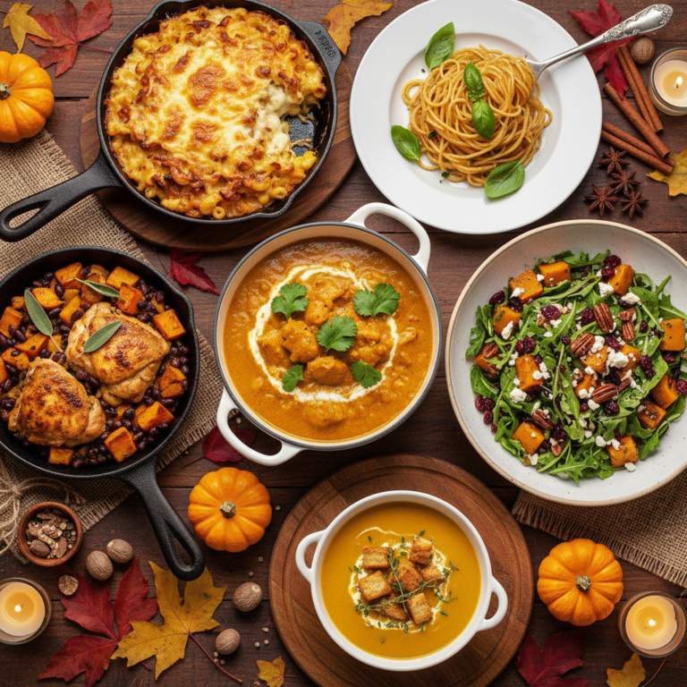 Cozy Fall Feasts: 50 Quick & Easy Family Dinner Ideas to Savor the ...